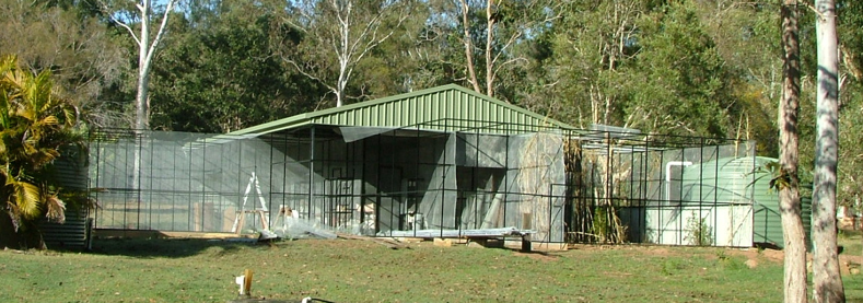 Aviary Construction - Queensland Finch Society